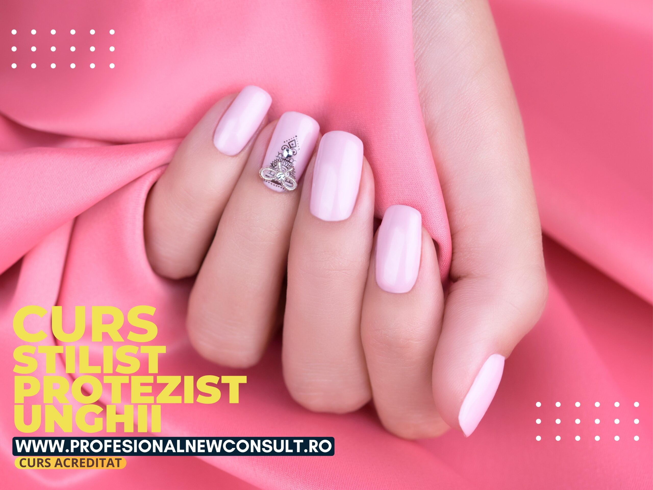 Pitești. Curs acreditat de stilist protezist unghii cu gel