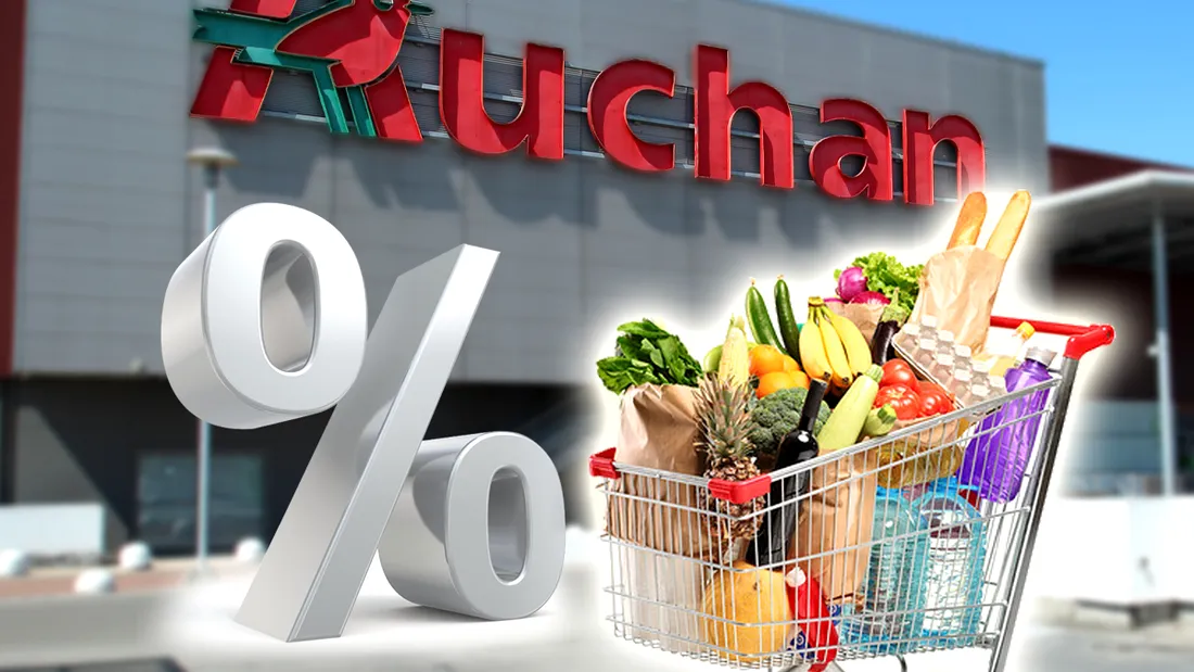 Oferte uriașe la Auchan! Peste 380 de produse la prețuri mici!