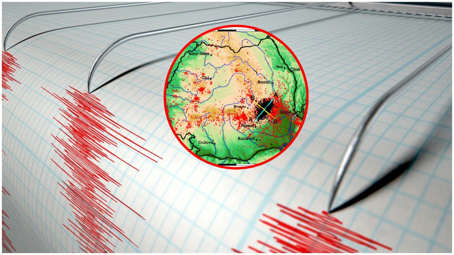 Noapte agitată! Două cutremure pe 29 mai 2025!